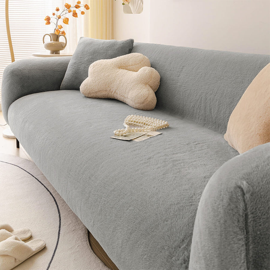 Ultra Soft Skin Friendly Plush Full Coverage Sofa Protector Couch Cove